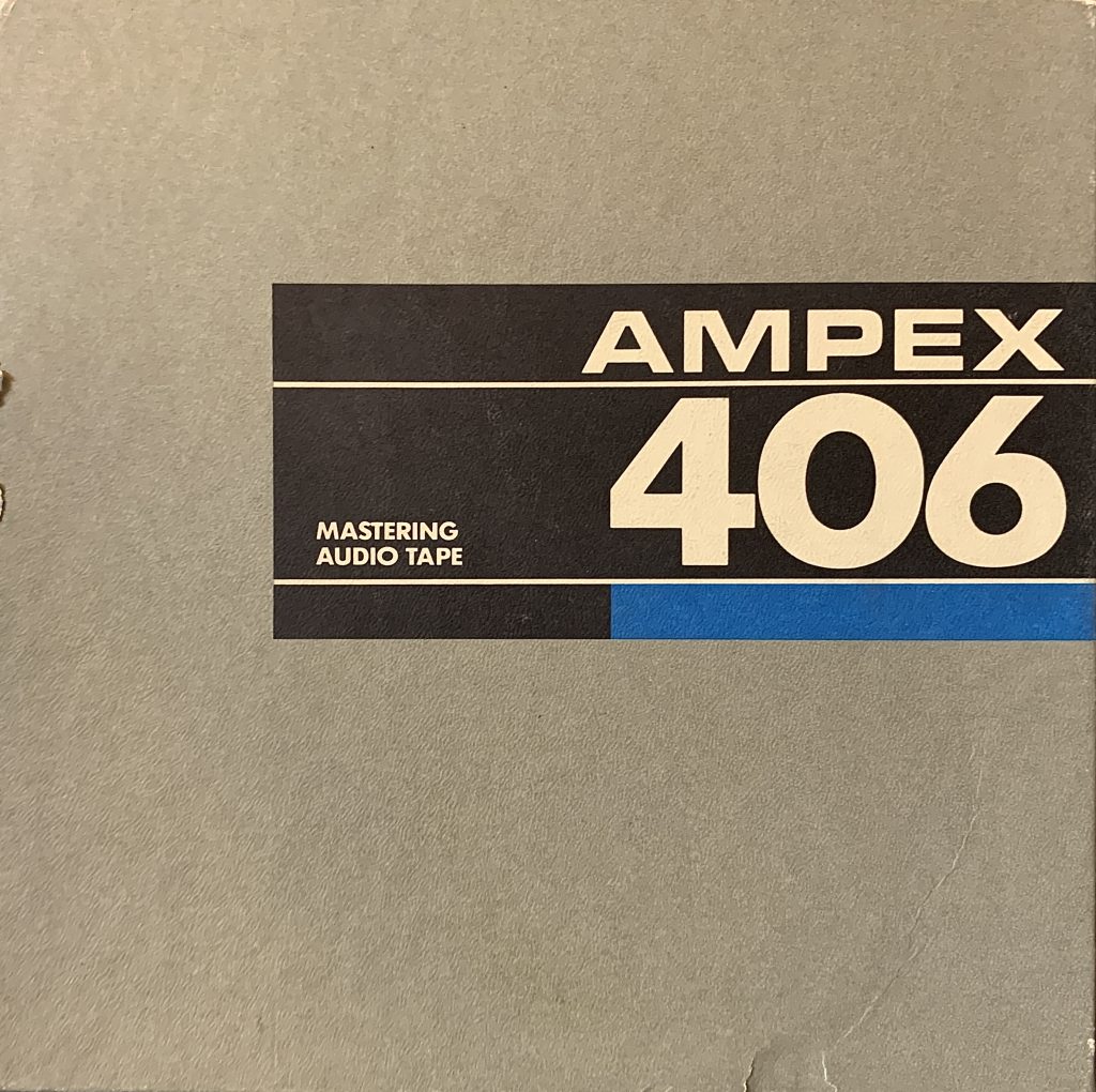 Ampex / Quantegy 406/407 Master Tapes