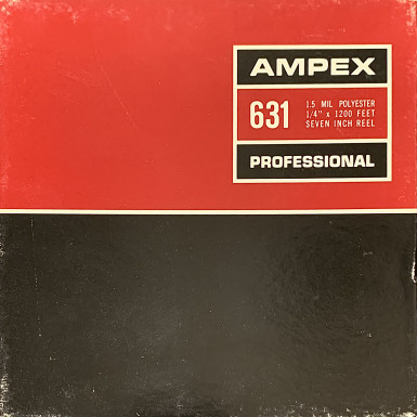 Ampex 641 Reel to Reel Tape, LP, 7″ Reel, 1800 ft, 10 Pack, Refurbished - Reel to Reel Warehouse